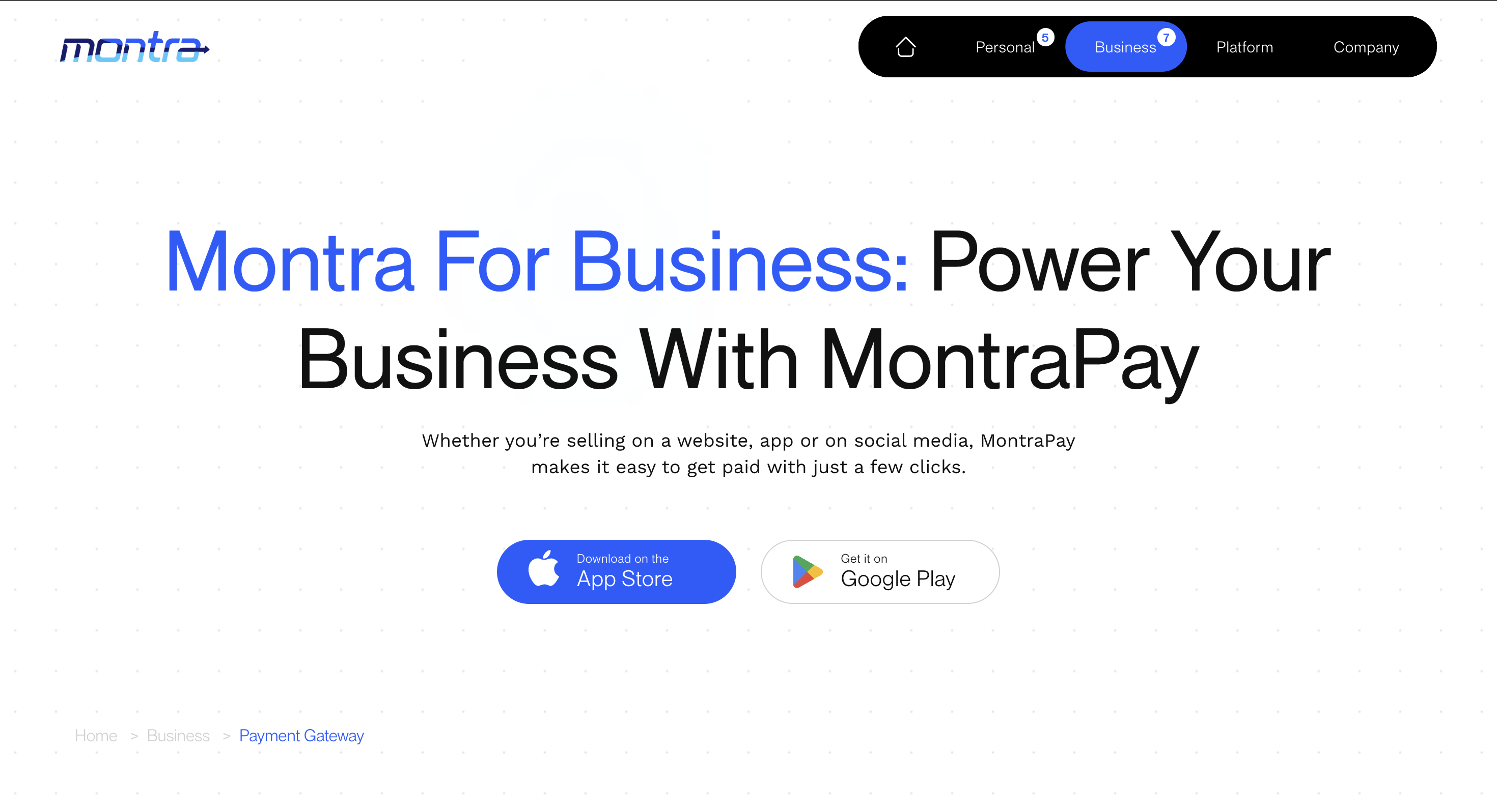 Montra Business: Power your Business with MontraPay