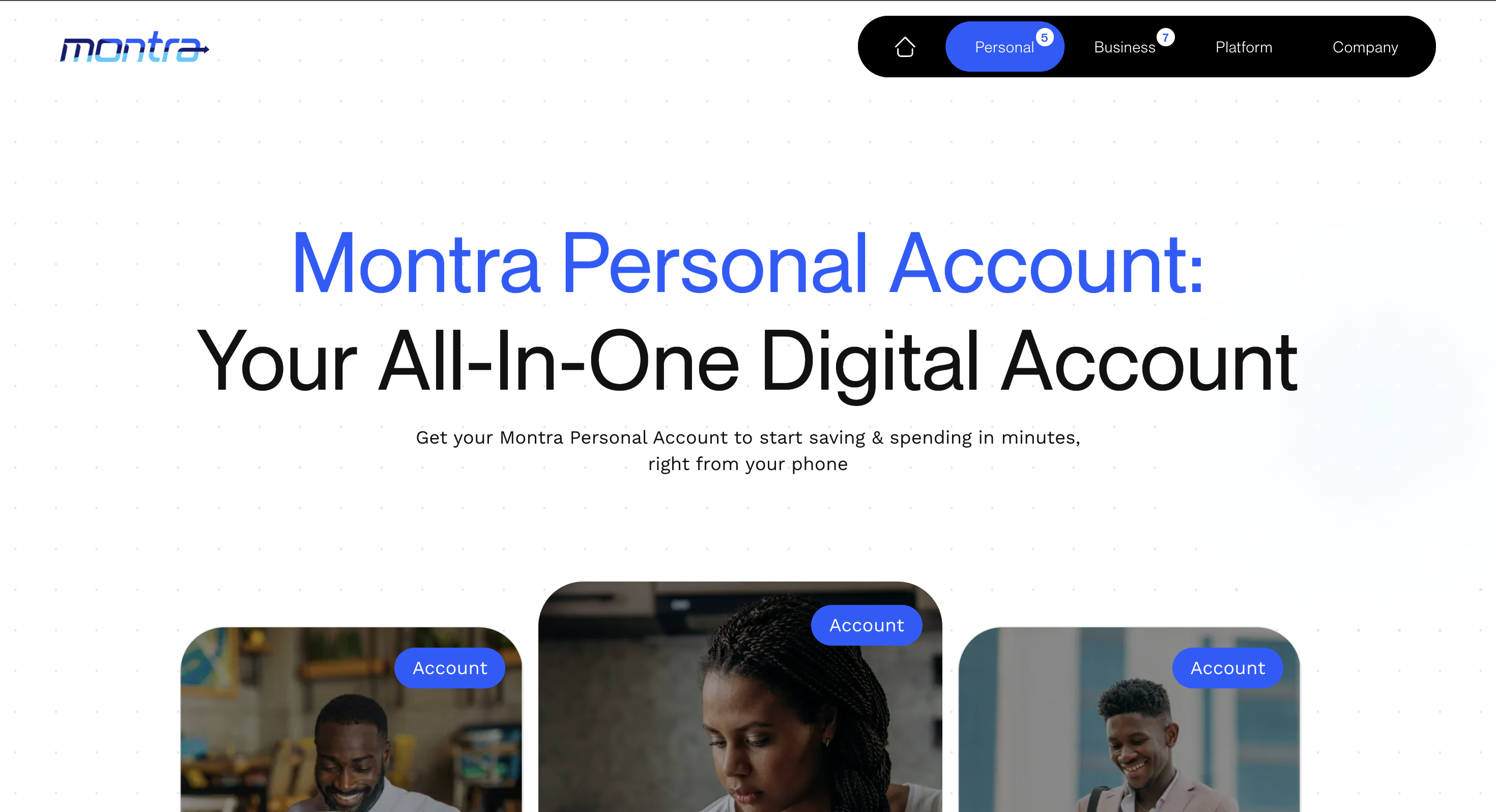 Montra Personal - All-in-One Digital Wallet & Finance App.